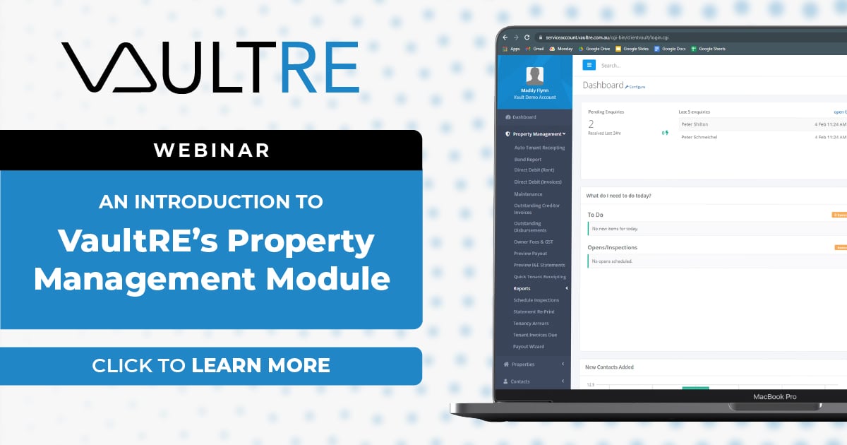 An Inside Look into VaultRE's New Property Management Module